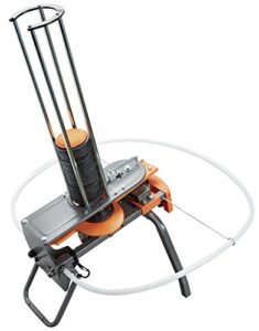 champion workhorse electronic clay pigeon thrower, compact skeet thrower with 50 clay magazine