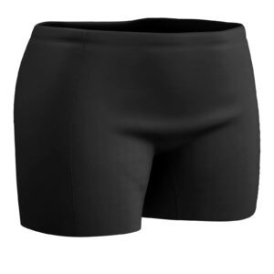 champro womens women's - 2.5" set ladies polyester spandex volleyball short 2 5 inseam, black, medium us