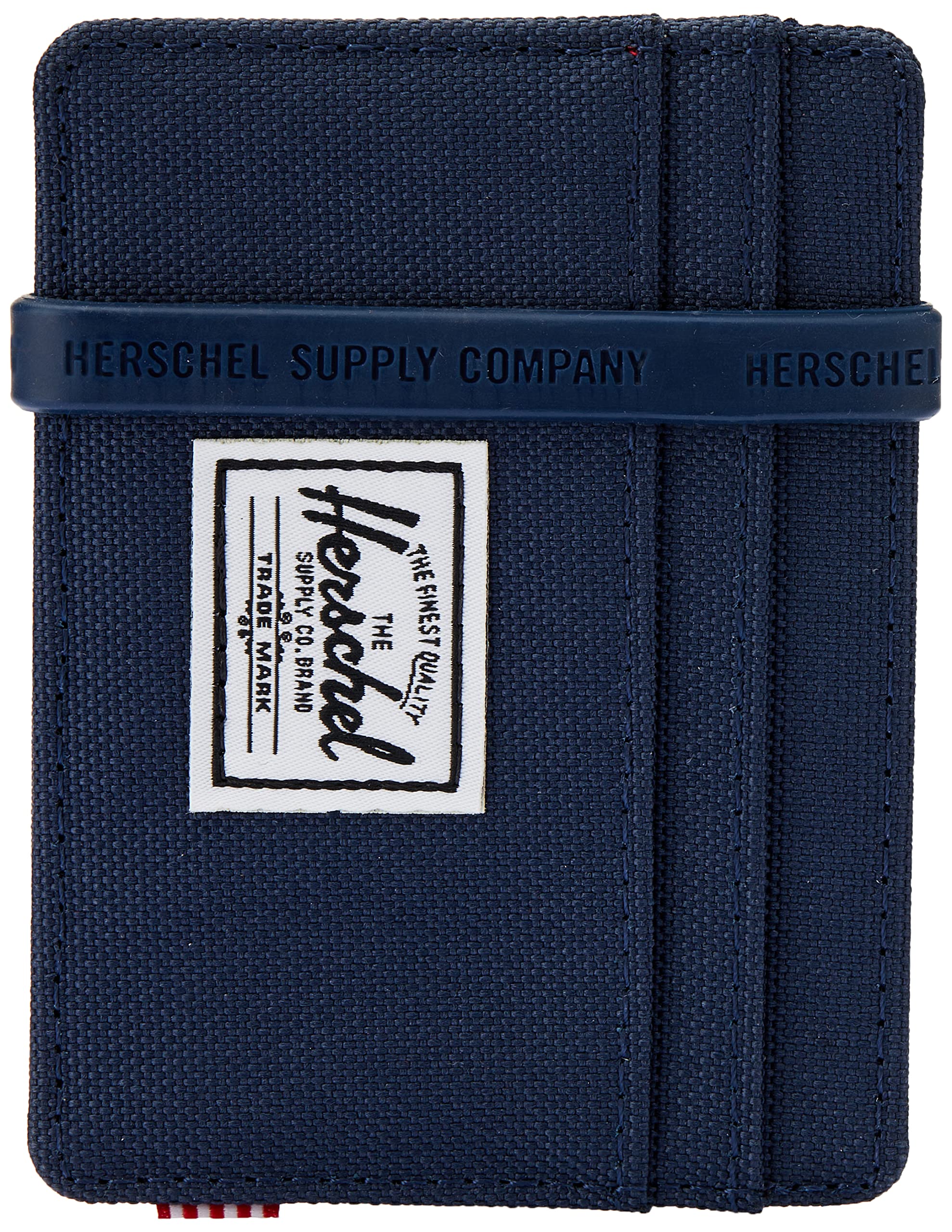 Herschel mens Charlie Rfid Card Case Wallet, Navy, One Size US