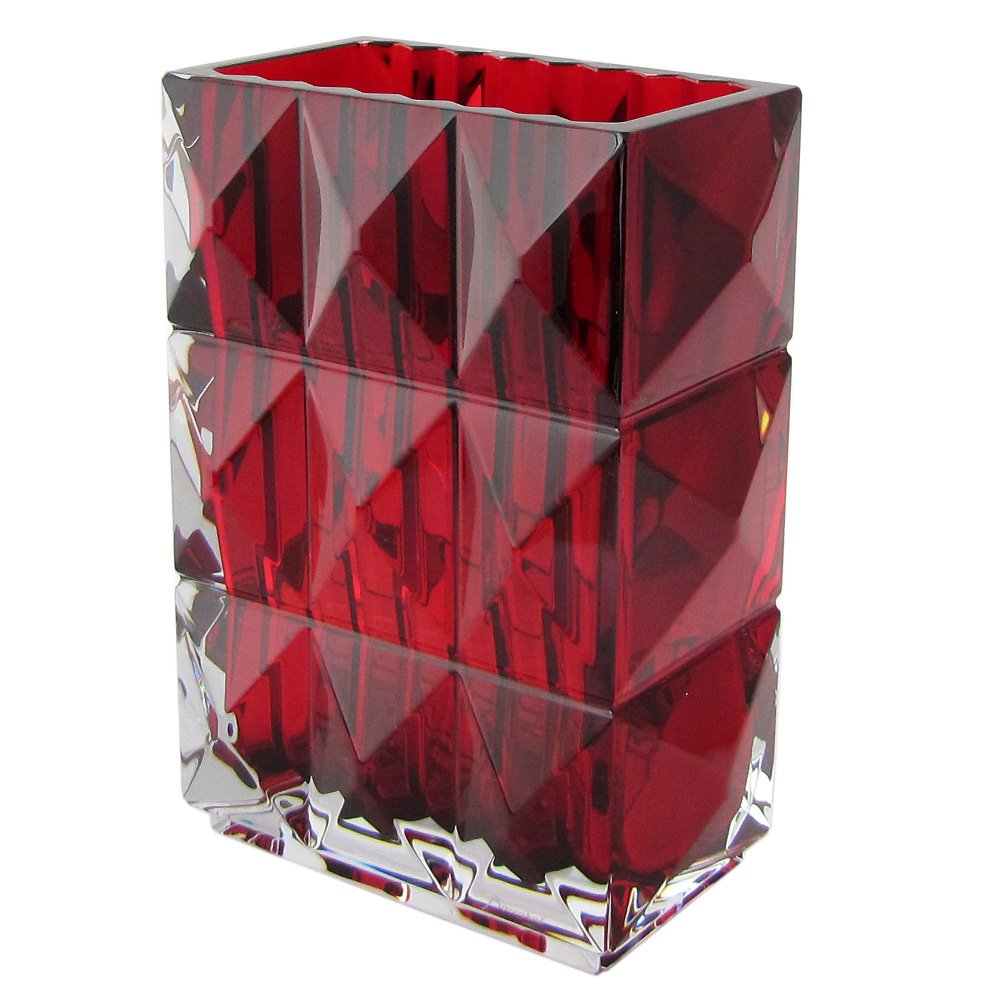 Baccarat Louxor Vase - Red