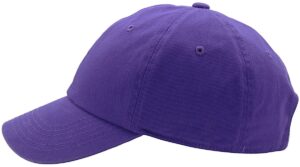 top level baseball cap men women-cotton dad hat plain,pur purple