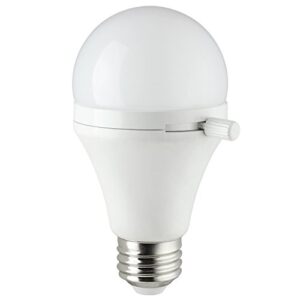 sunlite shabbulb, shabbat permissible led light bulb, 7 watt (40 watt equivalent) warm white