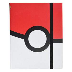 ultra pro 9-pocket pokémon full-view pro binder: poke ball