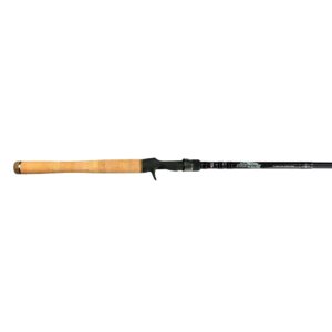 dobyns rods sierra series 7’6” casting bass fishing rod | sa766flip | heavy flip fast action | modulus graphite blank with kevlar wrapping | fuji reel seat alconite guides | line 14-30lb lure ¼ -2 oz