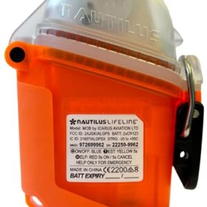 Nautilus Lifeline Marine Rescue GPS Orange