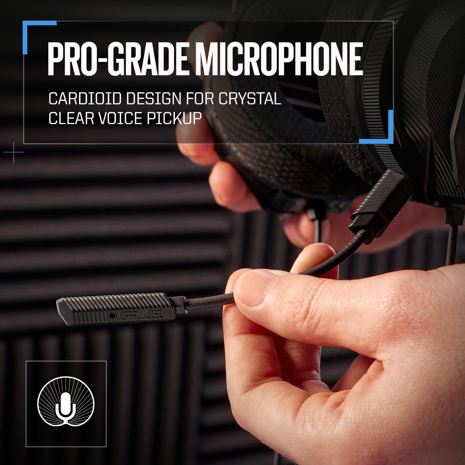 RIG 400HS Stereo Gaming Headset for PS4 with Noise-Cancelling Mic and Performance Audio