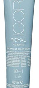 Schwarzkopf Igora Royal Highlifts 10-1 Blonde Platinum Ash Hair Color 60ml