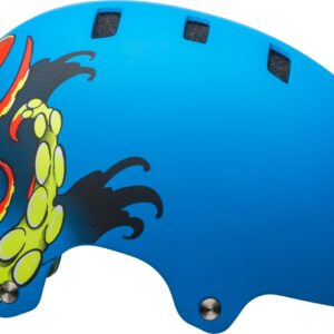 BELL Span Youth Bike Helmet - Matte Force Blue Octobeast (2018), X-Small (49-53 cm)