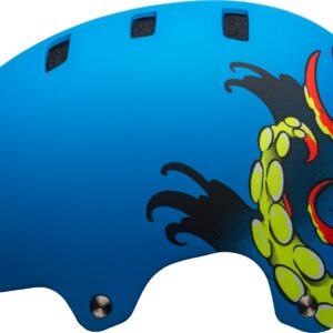 BELL Span Youth Bike Helmet - Matte Force Blue Octobeast (2018), X-Small (49-53 cm)