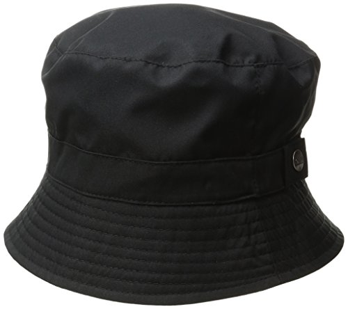 totes Women's Bucket Rain Hat, Black, One Size