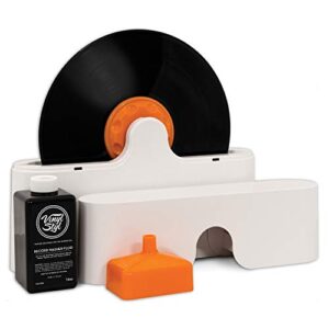 vinyl styl deep groove record washer system - for 7/10/12 inch (white)