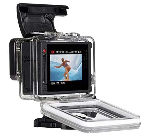 GoPro HD Hero4 Silver Action Camcorder with Dual Battery Charger and 16GB MicroSD Card