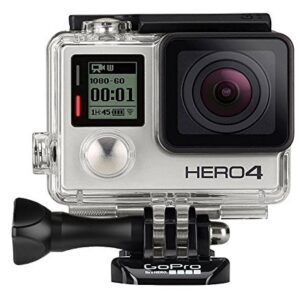 GoPro HD Hero4 Silver Action Camcorder with Dual Battery Charger and 16GB MicroSD Card