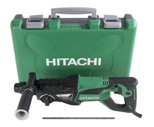 hitachi dh26pf 1" sds plus "d" handle rotary hammer,