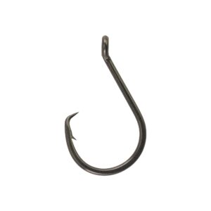 berkley fusion19 circle hooks, size 2 hook, smoke satin,per 8