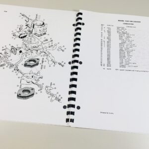 Case 1830 Uni Loader Parts Manual Catalog Skid Steer Assembly Exploded Views