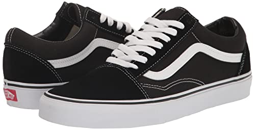 Vans Old Skool Black/White VN000D3HY28 Mens 8.5, Womens 10