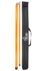 mytee products heavy duty 15' load height measuring stick - adjustable height stick for trucks & trailer with carrying bag