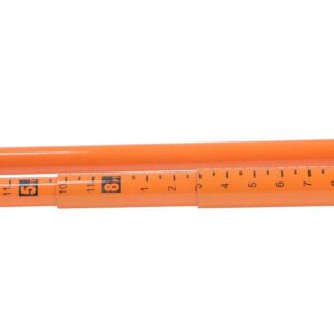 Mytee Products Heavy Duty 15' Load Height Measuring Stick - Adjustable Height Stick for Trucks & Trailer with Carrying Bag