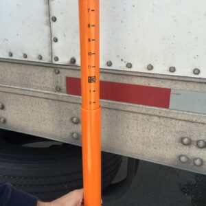 Mytee Products Heavy Duty 15' Load Height Measuring Stick - Adjustable Height Stick for Trucks & Trailer with Carrying Bag