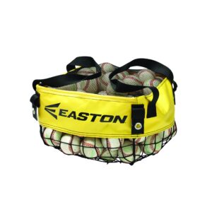 easton | ball caddy bag | baseball / softball | holds 100 baseballs, 50 softballs