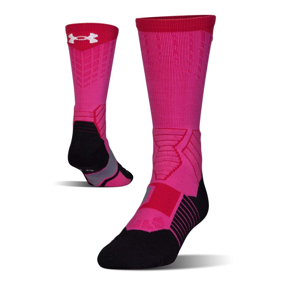 Under Armour UA Basketball Drive Crew MD Tropic Pink