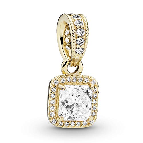 Pandora 350180CZ 14k Yellow Gold Timeless Elegance Pendant