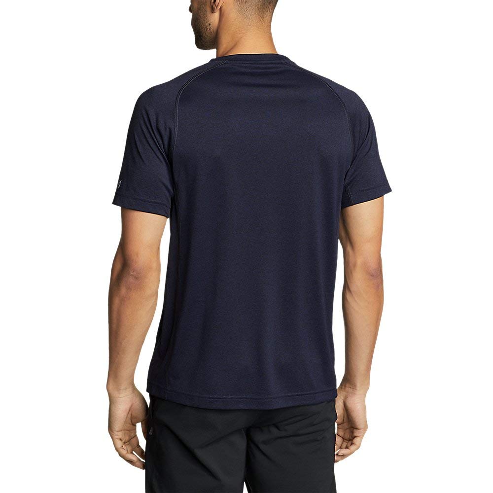 Eddie Bauer Men's Resolution Short-Sleeve T-Shirt, Atlantic, Medium