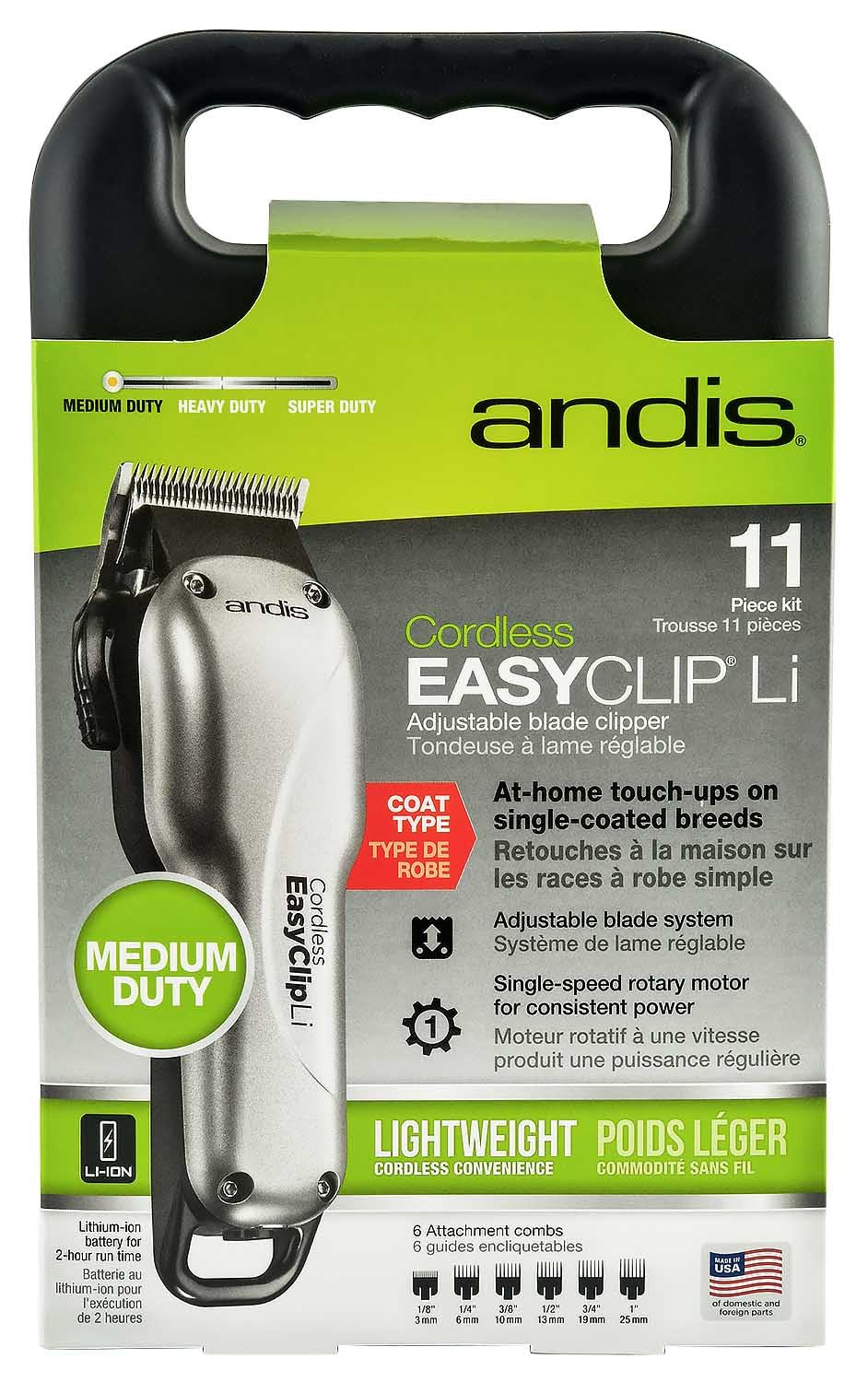 Andis EasyClip LI Cordless Clipper