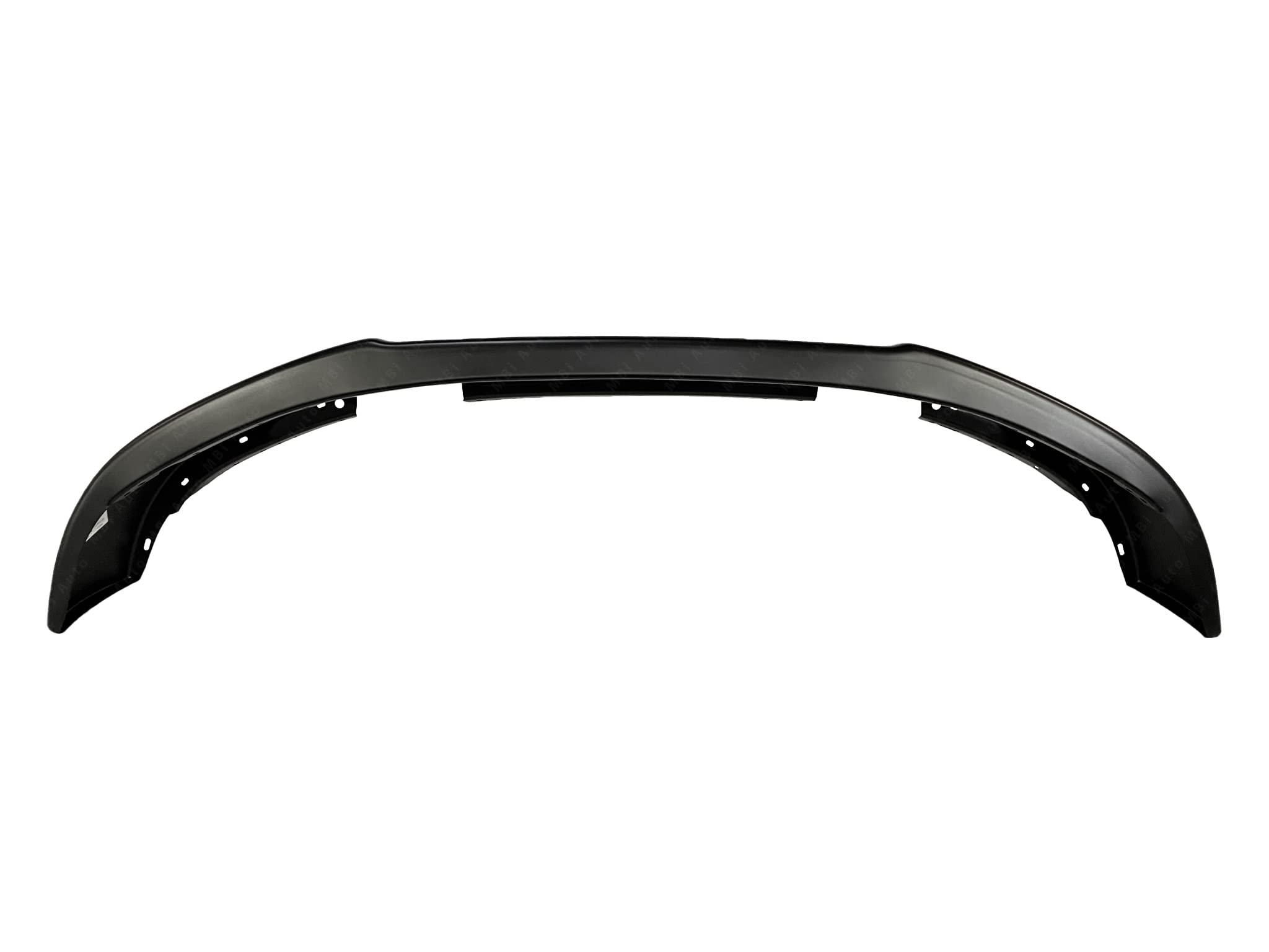 Crash Parts Plus Painted Black Steel Front Bumper for Ford F-150, Lincoln Mark LT - FO1002401