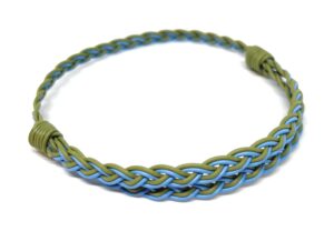 flyvines bracelet -recycled fly line accessory