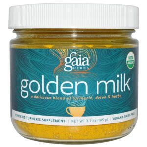 gaia, golden milk, 3.7 ounce