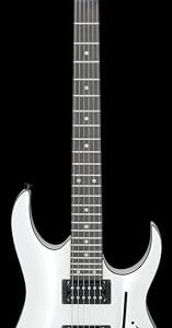 Ibanez GRGA 6 String Solid-Body Electric Guitar, Right, White, Full (GRGA120WH)