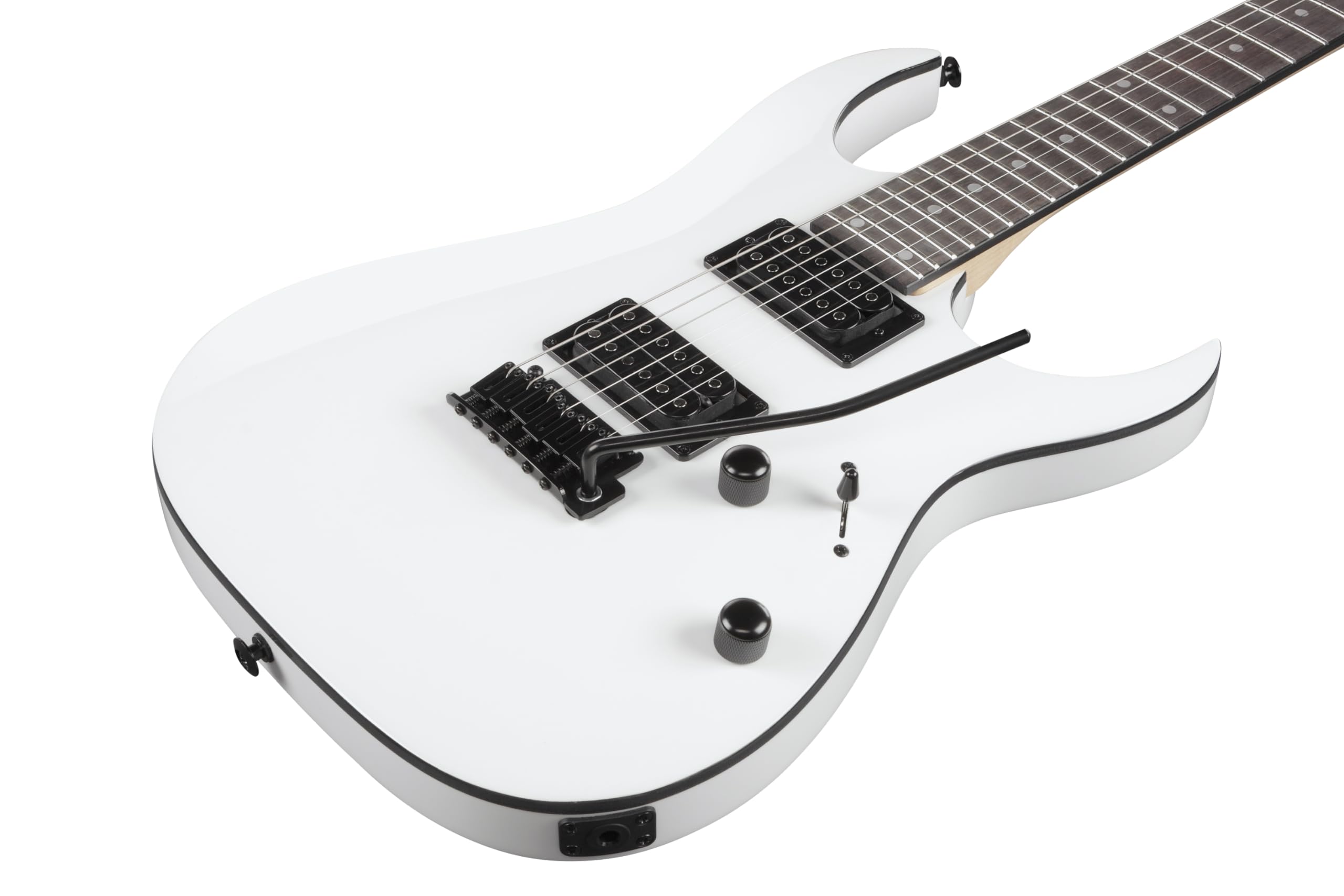 Ibanez GRGA 6 String Solid-Body Electric Guitar, Right, White, Full (GRGA120WH)