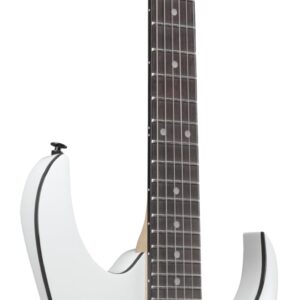 Ibanez GRGA 6 String Solid-Body Electric Guitar, Right, White, Full (GRGA120WH)