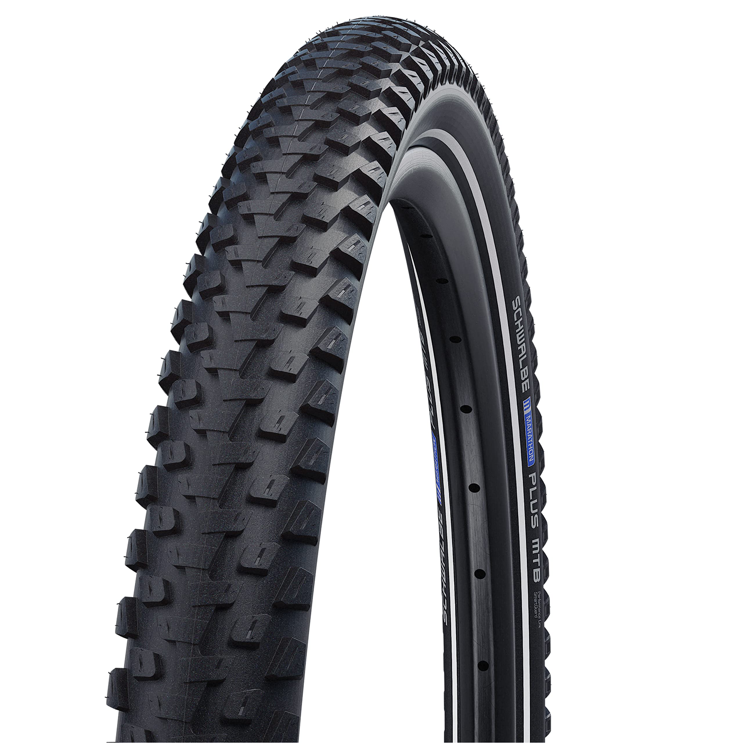 Schwalbe Fahrrad Reifen Marathon Plus MTB Perf. DC // alle Größen, Ausführung:Schwarz Reflex, Drahtreifen, Dimension:57-584 (27,5×2,25´´) 650B