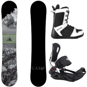 package-camp seven valdez snowboard 163 cm wide-system mtn binding large-system apx snowboard boots-10