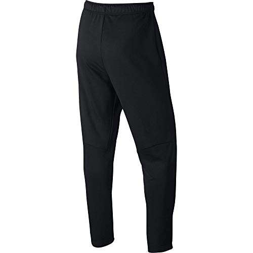 Nike Men's Dry Fleece Training Pants, Black/White, Medium