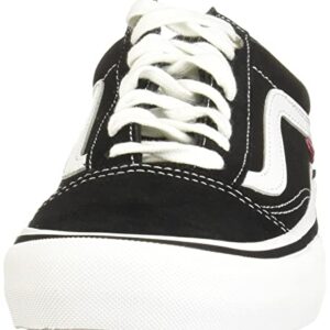 Vans Men's Old Skool Pro Skate Shoe, Black/White