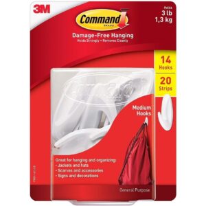 command medium designer hooks, 14 hooks, 20 strips