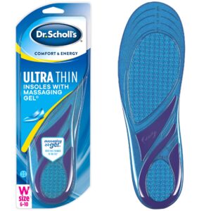 dr. scholl's ultra thin insoles // massaging gel insoles 30% thinner in the toe for comfort in dress shoes (for women's 6-10, also available for men's 8-13)