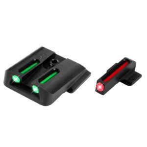 fiber optic handgun sight set - s&w m&p