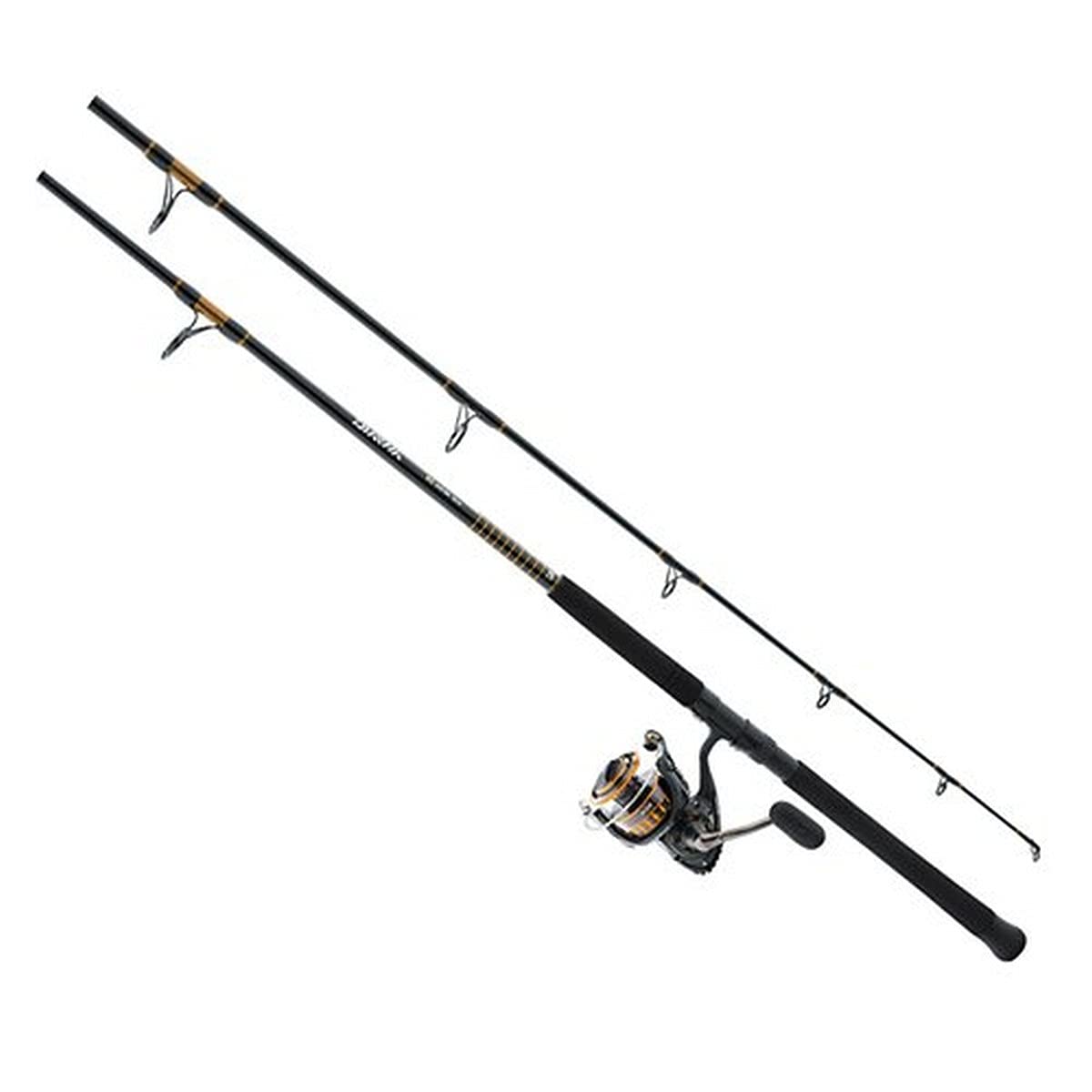 Daiwa BG5000/1002MH Daiwa, BG Saltwater Pre-Mounted Combo, 5000, 6 + 1 Bearing, Spinning, 10', 2 Piece, Medium Heavy