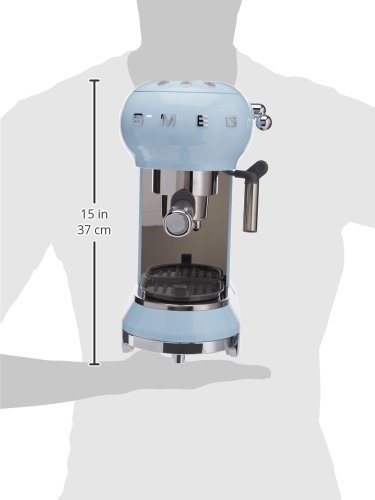 SMEG Espresso Machine, Paster Blue ECF01PBUS