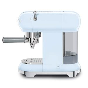 SMEG Espresso Machine, Paster Blue ECF01PBUS