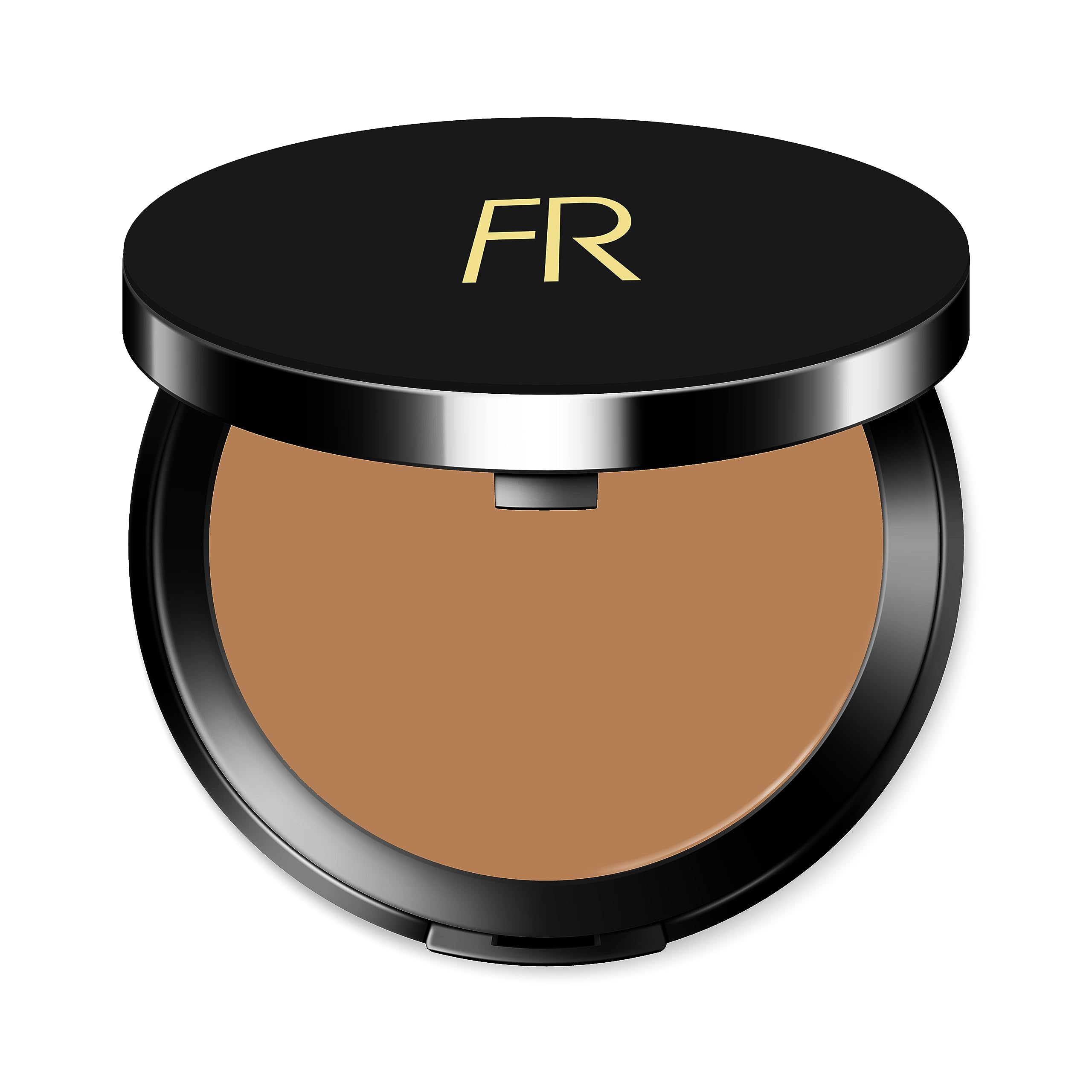 Cream To Powder Foundation by Flori Roberts, Full Coverage for Women of Color or Deeper Skin Tones, Long Lasting Makeup, Matte Finish, Covers Uneven Complexion and Hides Imperfections, 0.30 oz