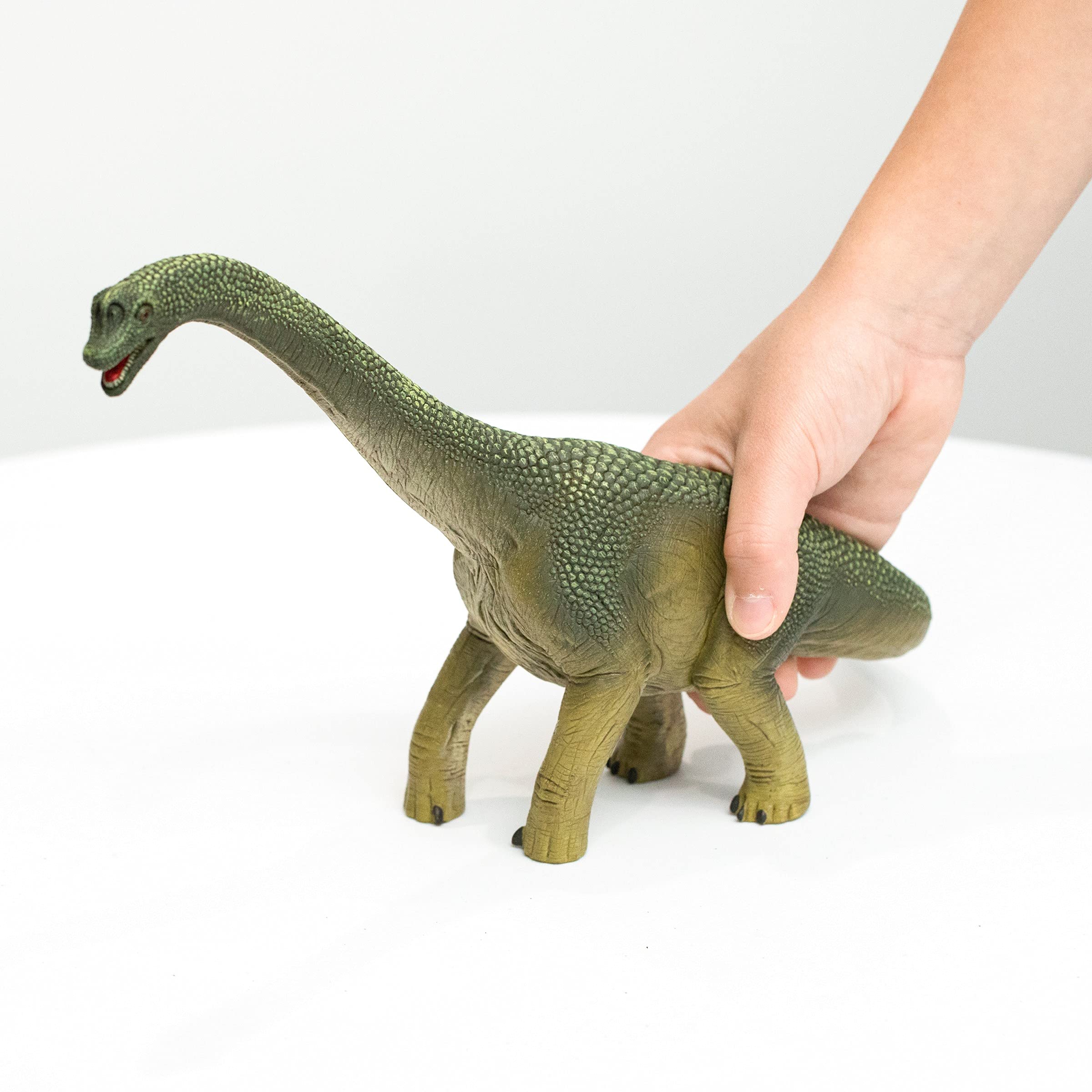 schleich DINOSAURS — Brachiosaurus, Detailed and Durable Dinosaur Toy, Educational and Fun Brachiosaurus Toy for Boys and Girls Ages 4+, Green