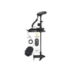 minn kota 1358856 terrova freshwater electric-steer bow-mount trolling motor with universal sonar 2 & i-pilot gps, 55 lbs thrust, 45" shaft