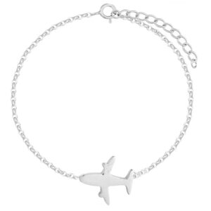 helen de lete simple style airplane fashion bracelet