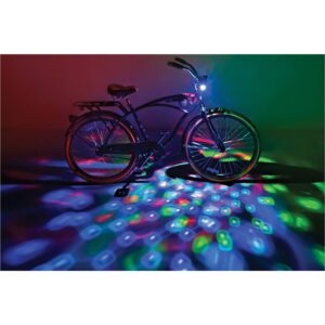 brightz disco bike lights led bicycle lights rgb burning man lights bmx bike accessories bike decorations bike light bike lights kids burning man bike lights bicycle accessories men women boys girls